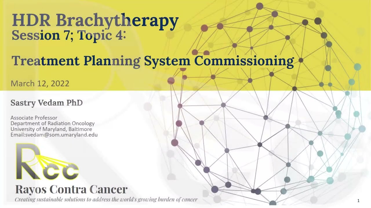 Session 7 - Treatment Planning System - YouTube