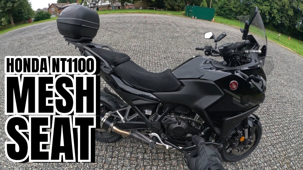 Honda NT1100 - Mesh Seat plus Comfort - YouTube