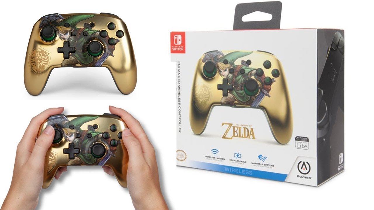 MANDO PRO POWER A PARA NINTENDO SWITCH EDICIÓN THE LEGEND OF ZELDA ...