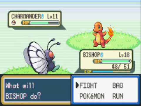 Battle with Wild Charmander - YouTube
