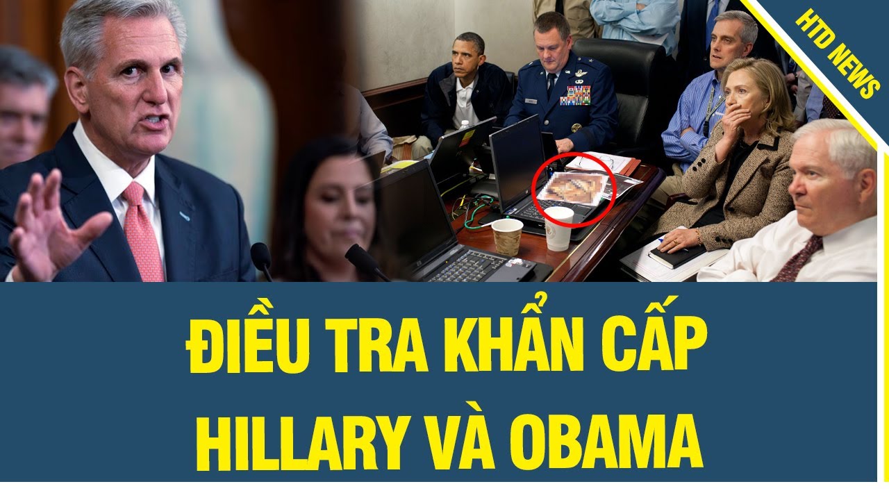 NÓNG! ĐCH tại Hạ viện nên mở rộng điều tra bà Hillary và ông Obama; Cựu TT Trump không nhận tội ...
