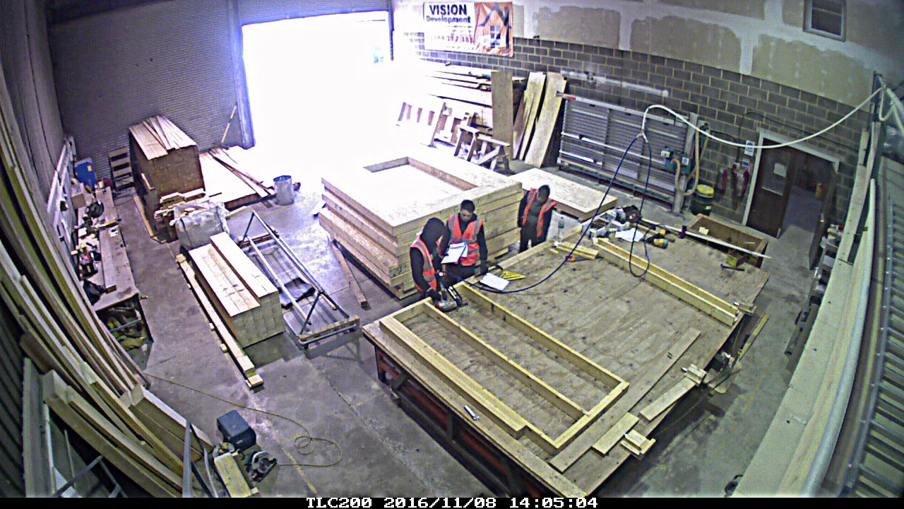 Timber Frame Manufacturing Facility - YouTube