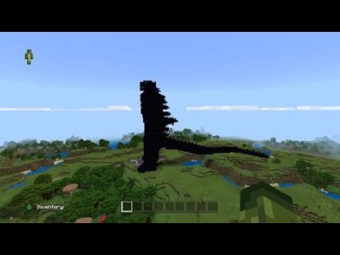 I Built Godzilla In Minecraft - YouTube