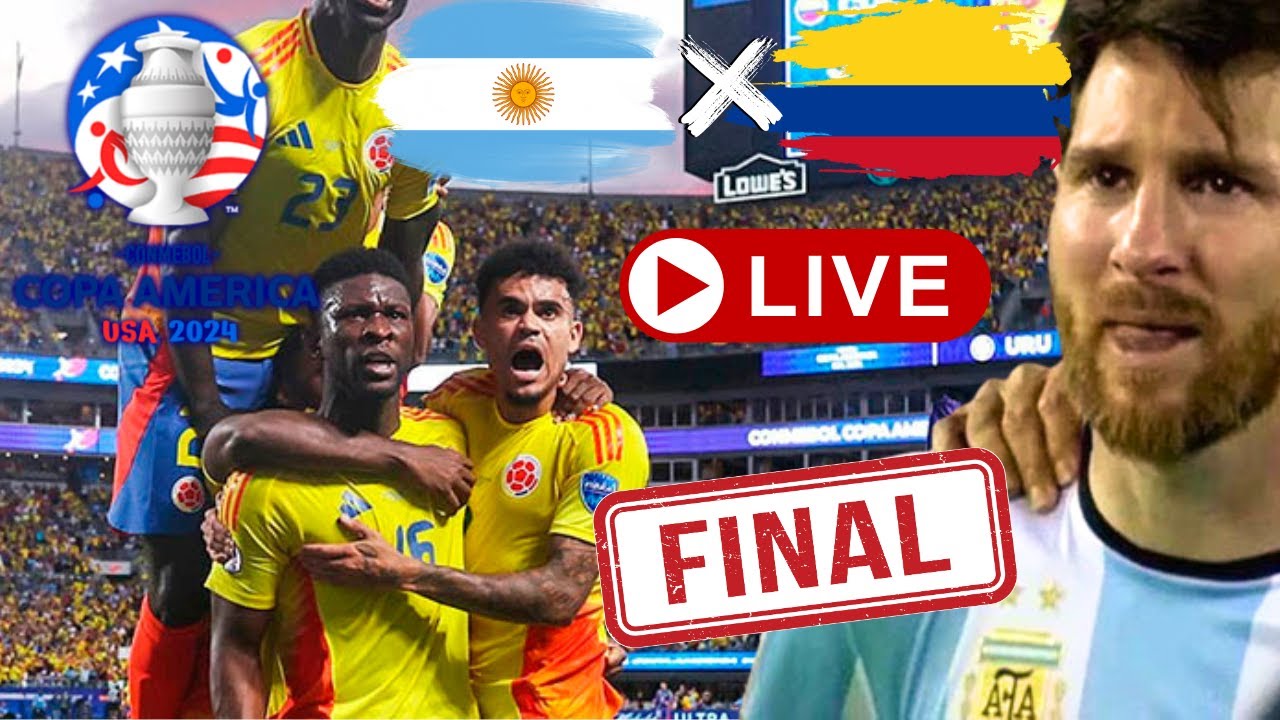 Argentina x Colombia FINAL DA COPA AMERICA 2024 argentina vs colombia ...