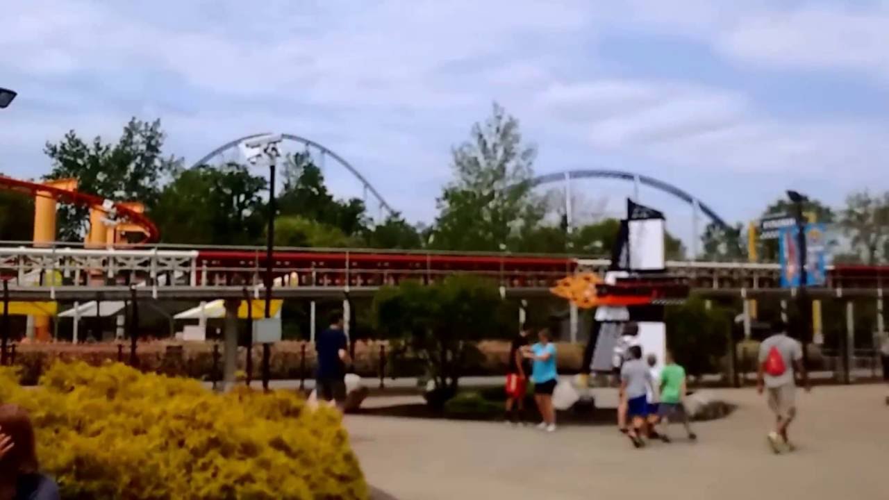 Top Thrill Dragster Off-ride at Cedar Point - YouTube