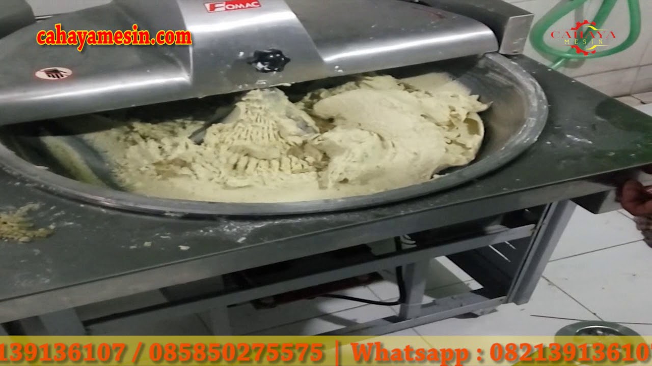 Trial Mesin Bowl Silent Cutter cahayamesin - YouTube