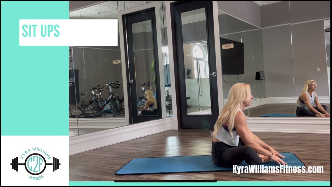 How to do Sit Ups | Kyra Williams Fitness' Favorite Core Strengthening ...