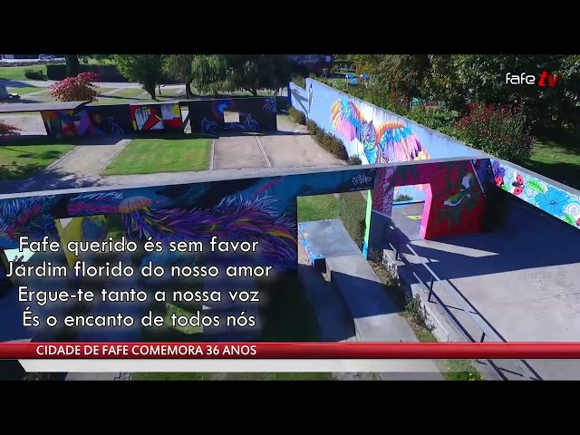 Fafe festeja 36 anos de elevação a cidade