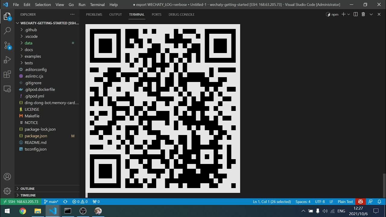 wechaty puppet oicq结项live coding - YouTube