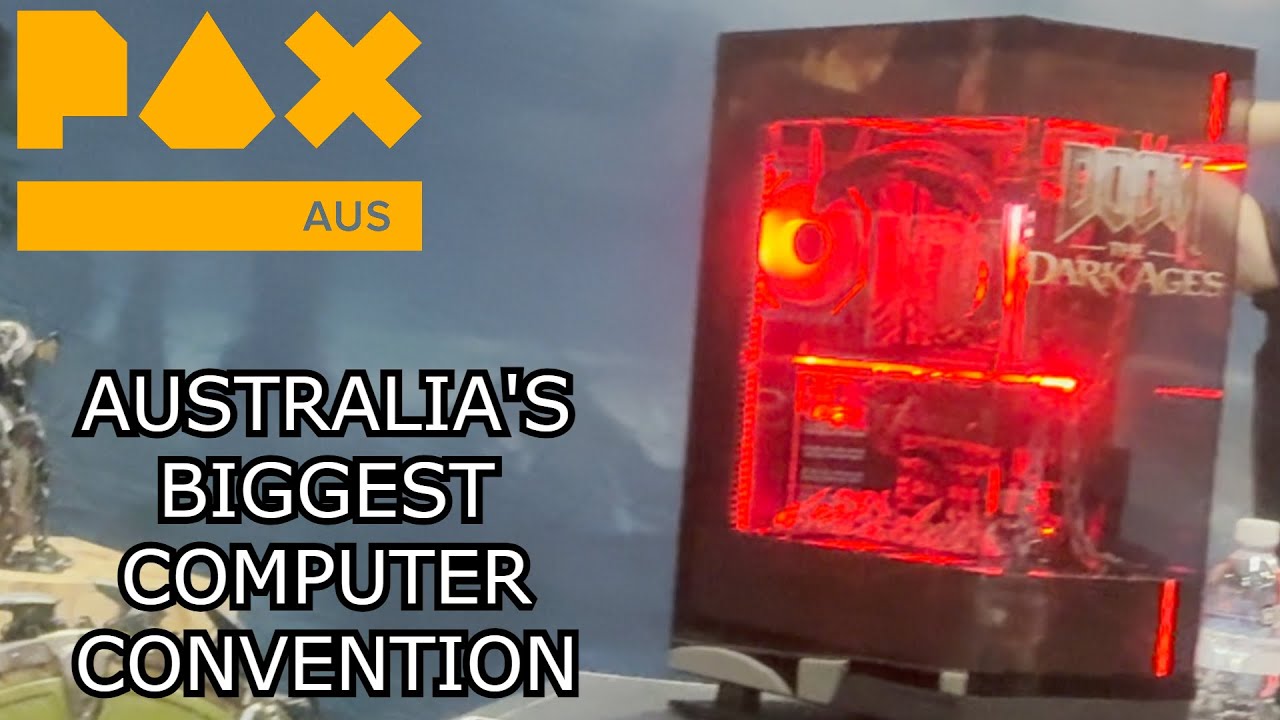 I Went to Australia's BIGGEST Computer Convention! - YouTube