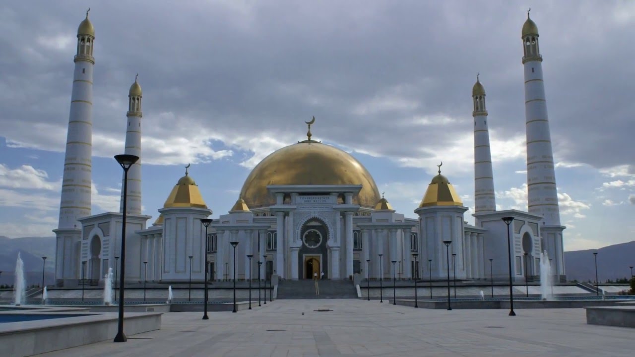 Türkmenbaşy Ruhy Metjidi - Мечеть Туркменбаши Рухы - Turkmenbashi Ruhy ...