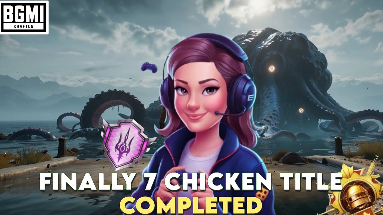 Finally 7 chicken title completed 🔱 | TRIAL OF FURY ⚡️ | BGMI LAST ZONE ...