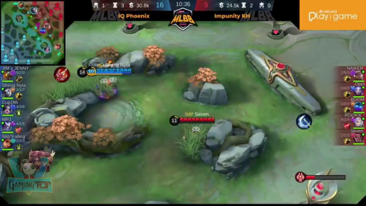 Impunity KH vs IQ Phoenix, PLAYGame MLBB Series Week 3, Game 2 - YouTube