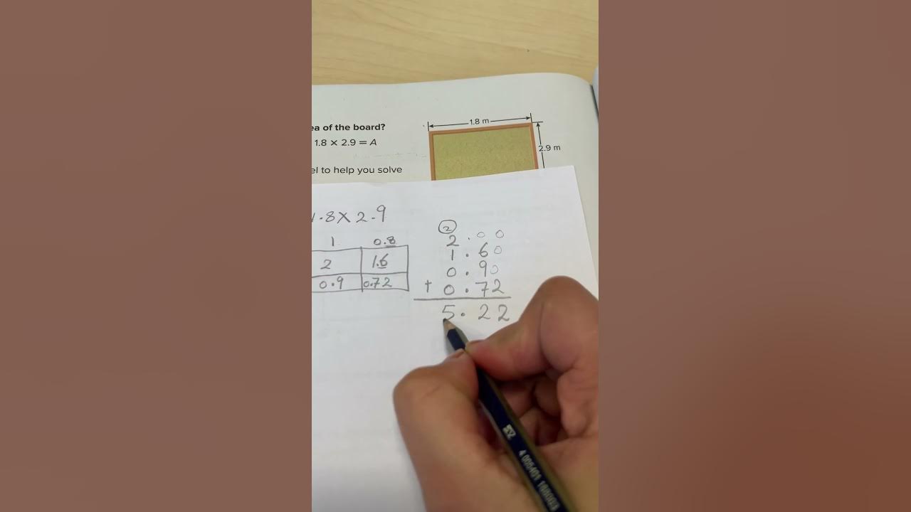 Reveal math grade 5 lesson 6-4 Use an area model to multiply decimal ...