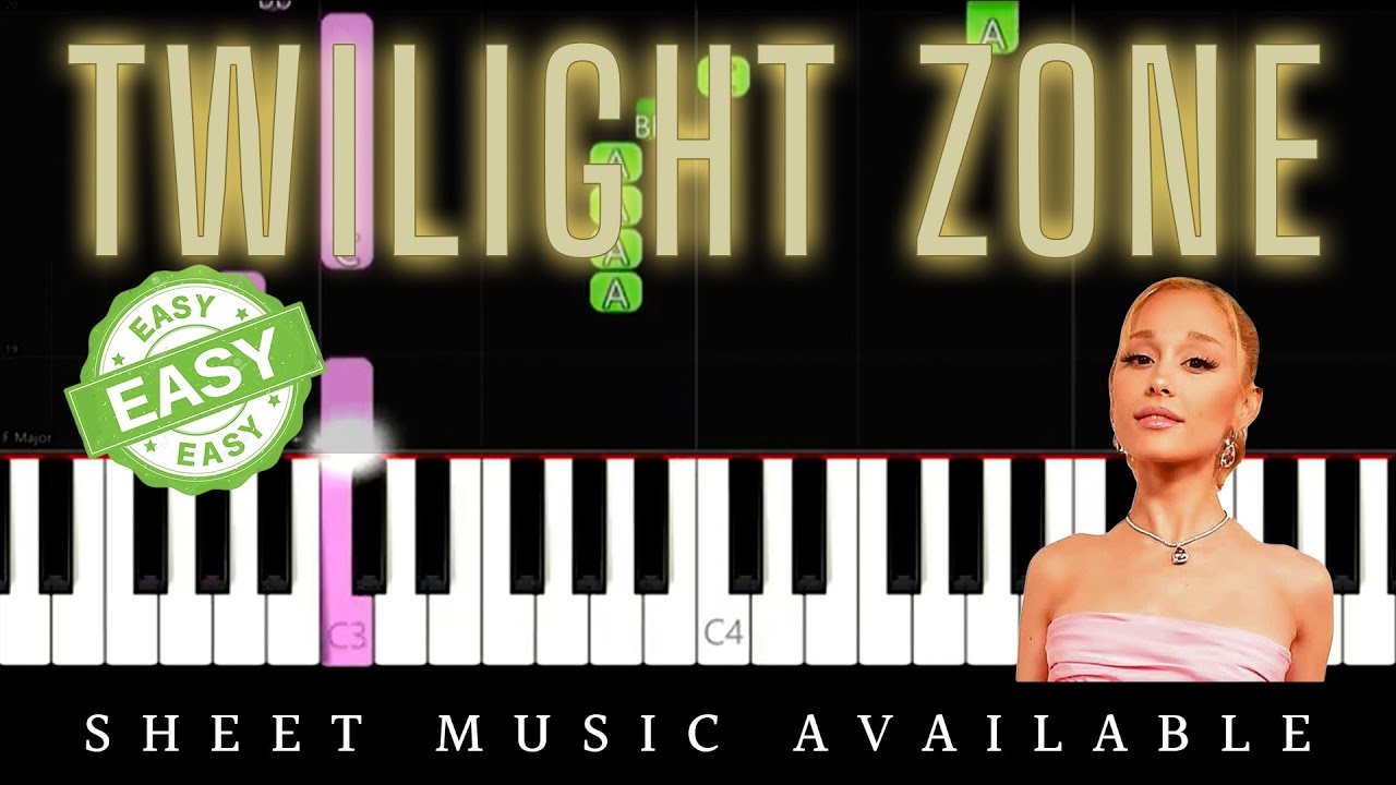 Ariana Grande - Twilight Zone (Easy Piano Tutorial) - YouTube