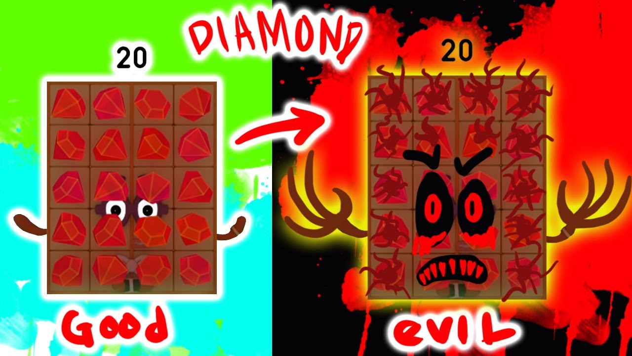 Numberblocks - Yellow Level Three | Full Episodes 28-30 Diamond 20 as ...