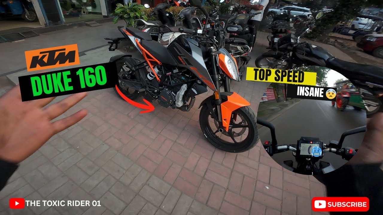 “KTM Duke 160 – Full Review & INSANE Top Speed Test!” - YouTube