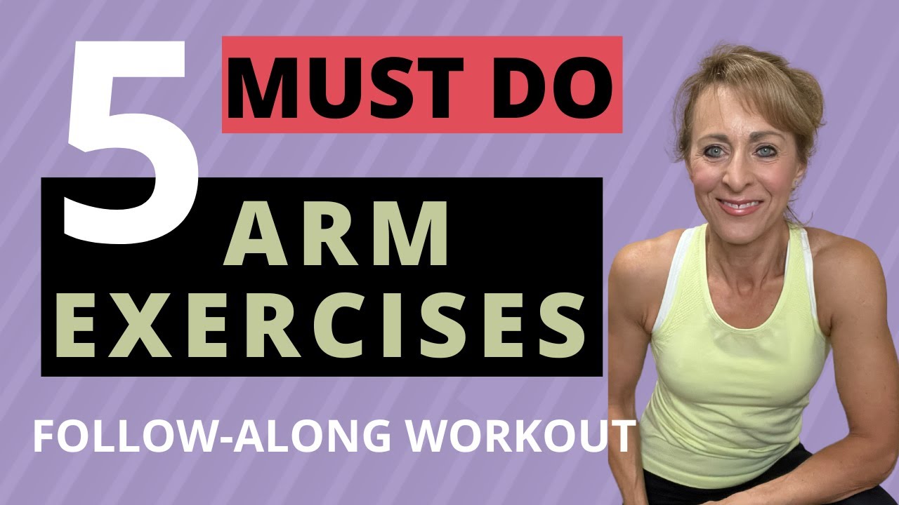 5 Must Do Arm Exercises for Women Over 50 - YouTube