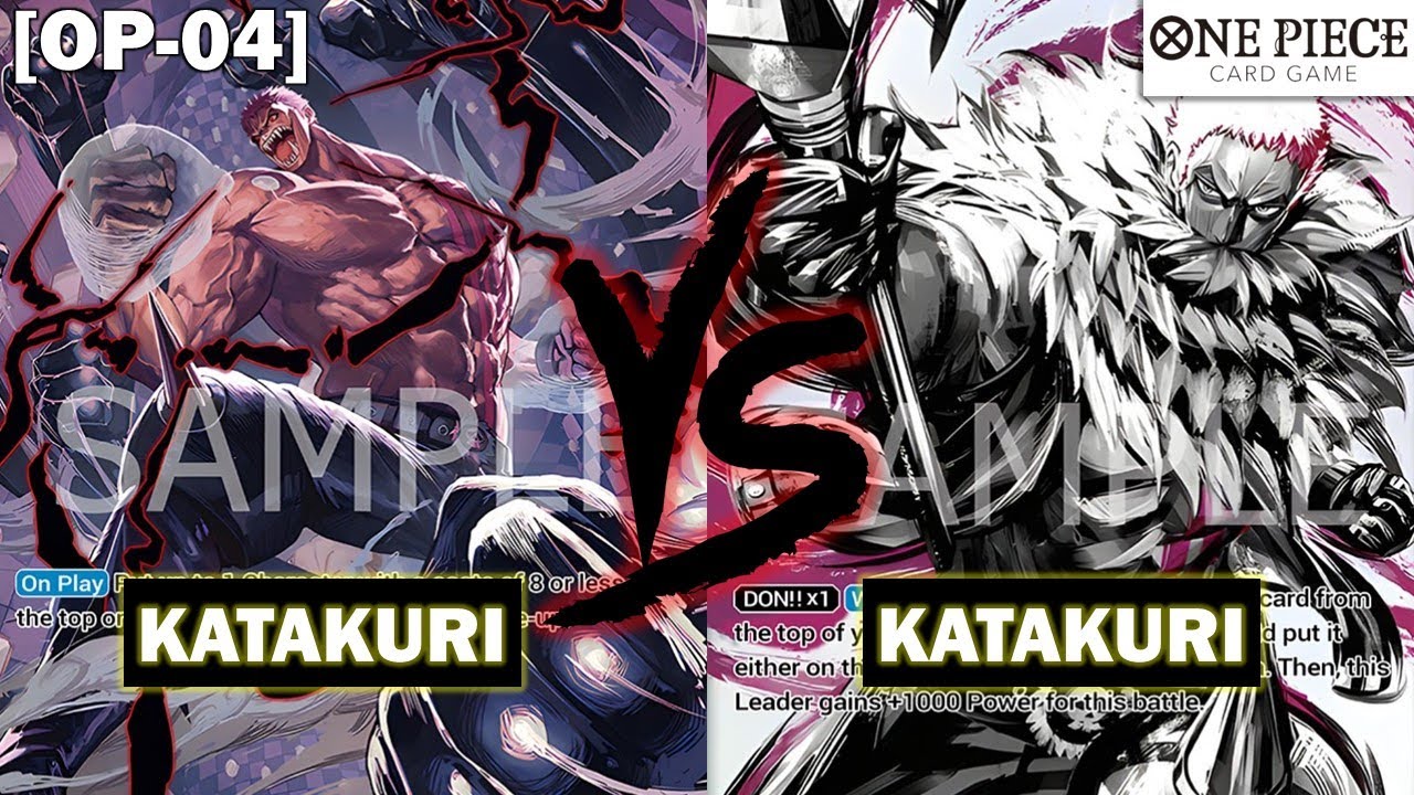 [OP04] BACK WITH KATAKURI! MIRROR MATCHUP! - Gameplay - OPCG - YouTube