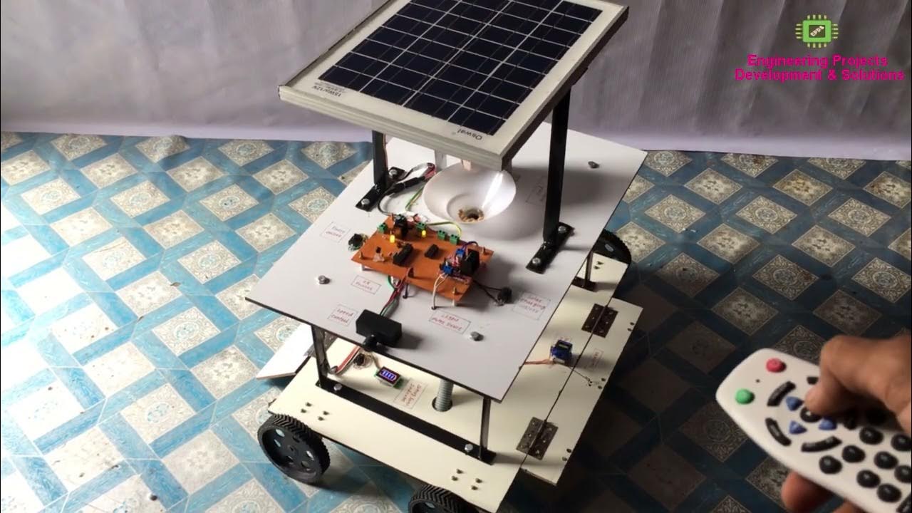 Solar Powered Remote Operated Seed Sowing Agricultural Robot Project ...