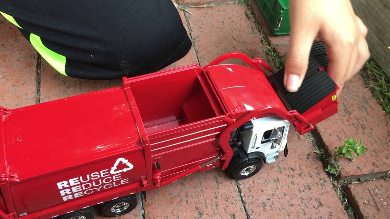 First-Gear Trash Delivery Day! - YouTube