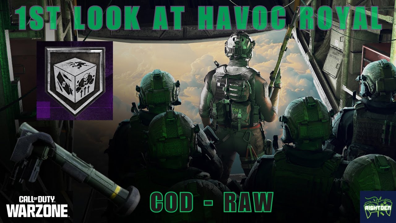 COD RAW - First look at Havoc Royal! - YouTube