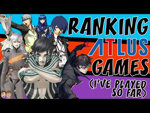 Ranking Every Atlus Game I've Played (So Far) - YouTube