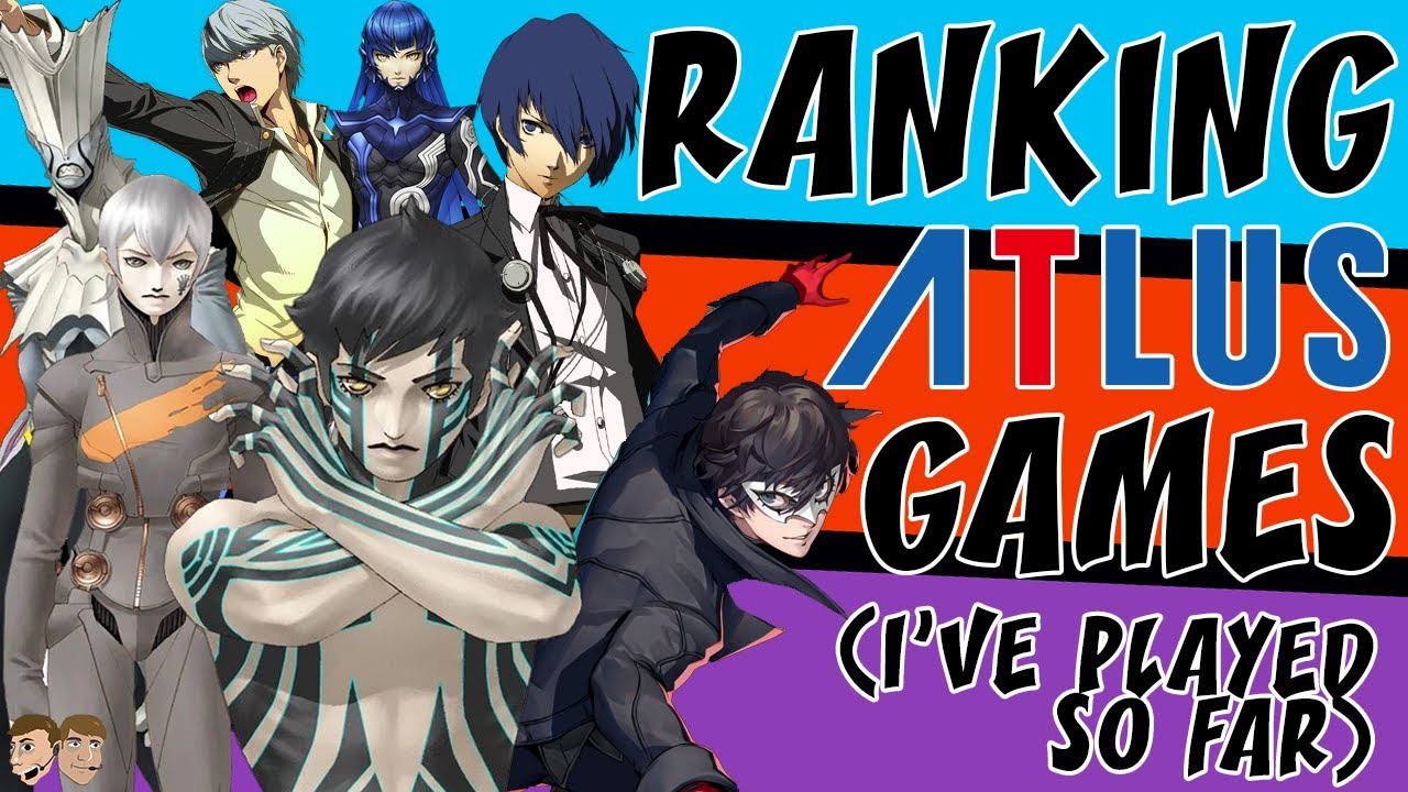 Ranking Every Atlus Game I've Played (So Far) - YouTube