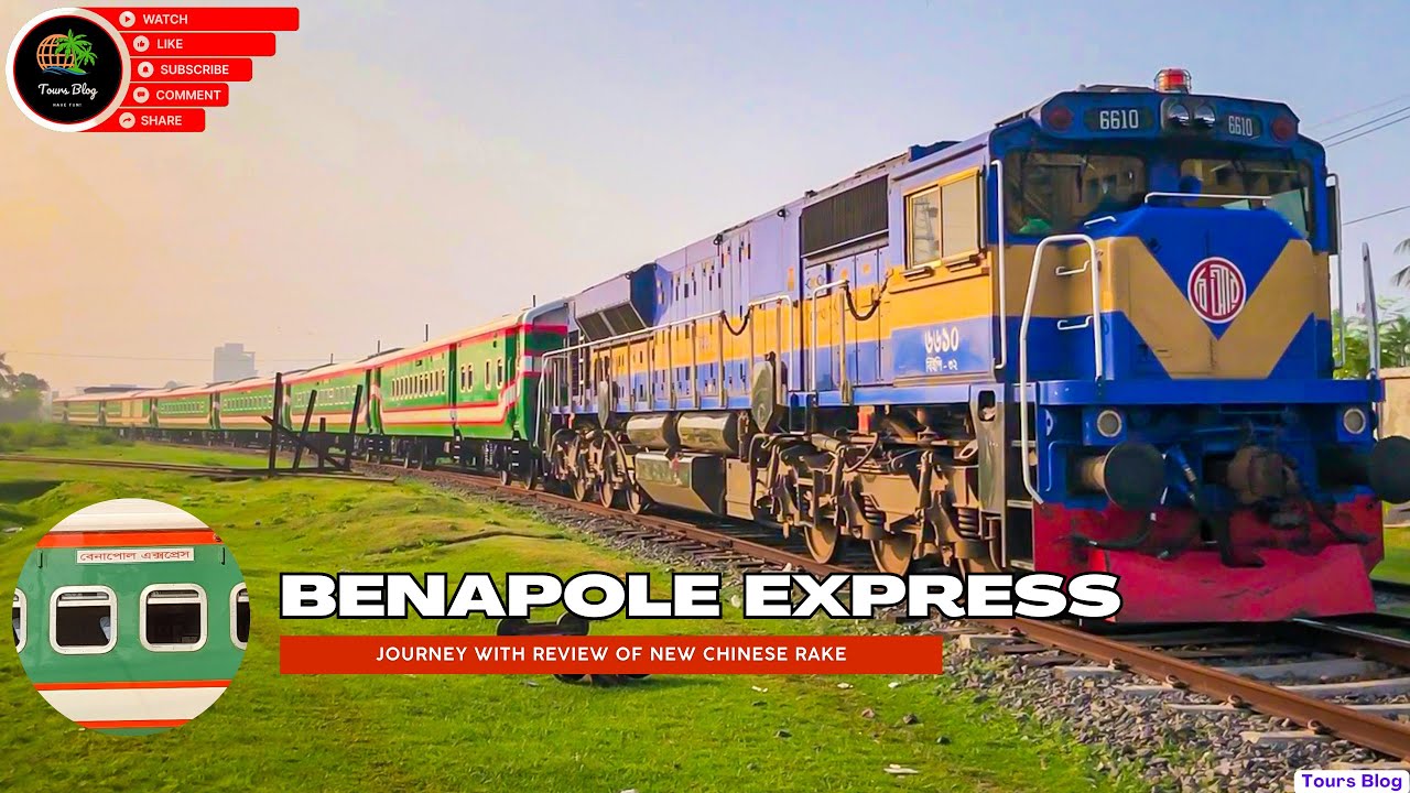 Benapole Express | New chinese Rake | Jashore to Darshana Halt | Tours ...