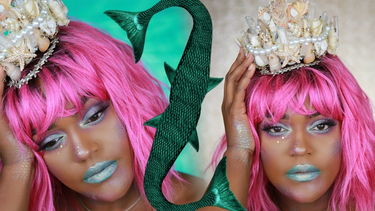 Best Mermaid Makeup Tutorial - YouTube