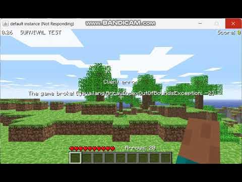 minecraft c0.26-1 - YouTube