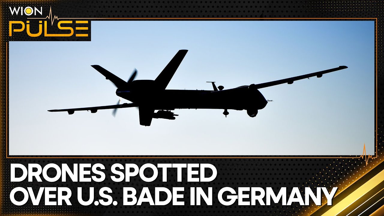 Unidentified Drones Sighted Over US Base in Germany: Reports | WION ...