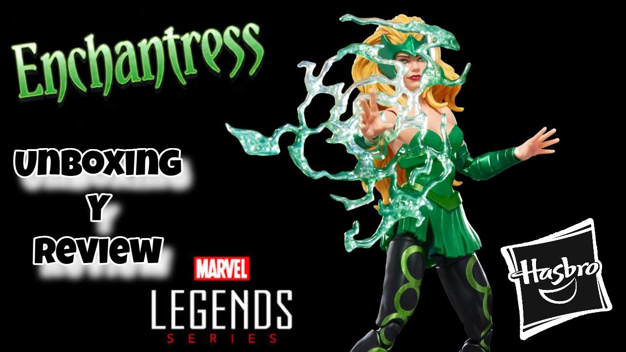 Marvel Legends Enchantress (Encantadora) Amora Baf Executioner | Review ...