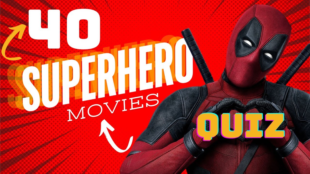 GUESS THE SUPERHERO MOVIE - The ultimate super challenge - YouTube