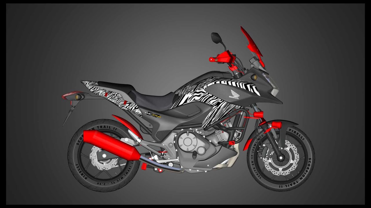 Honda nc750x with a Custom Mods, Cheap Accessories, Upgrades, Extras ...
