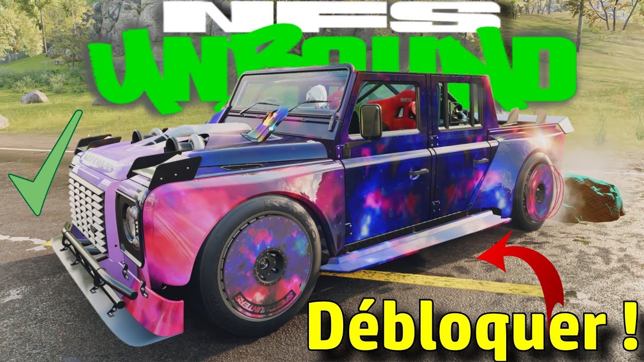 NFS UNBOUND : Débloquer le Land Rover Defender ! 😍🤩 - YouTube