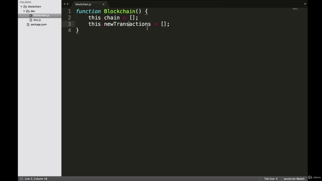 008 Blockchain Constructor Function Youtube