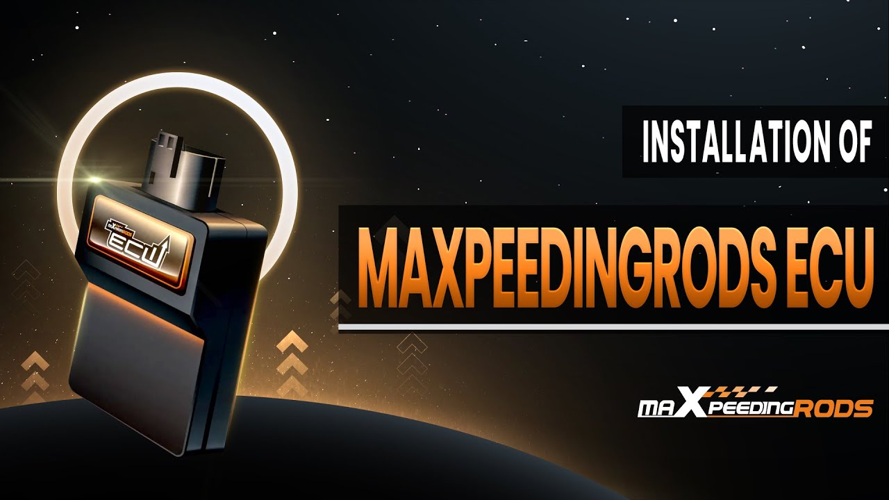 THE INSTALLATION OF MAXPEEDINGRODS ECU. - YouTube