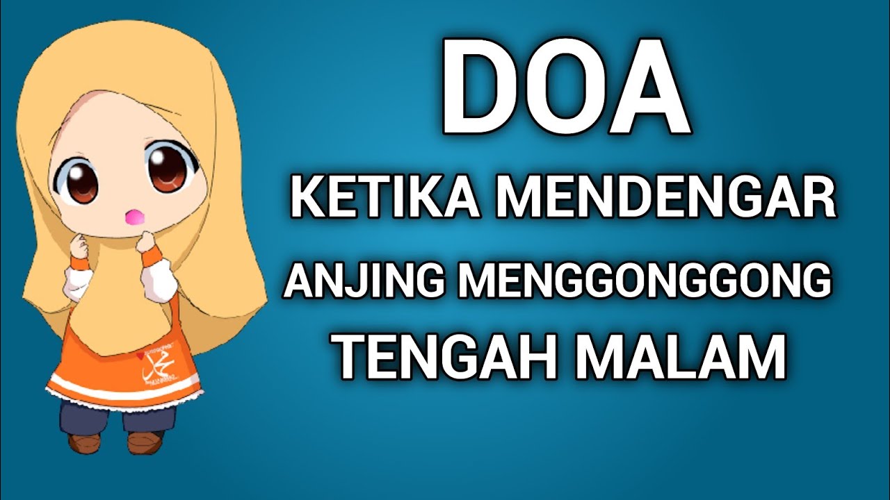 DOA KETIKA MENDENGAR ANJING MENGGONGGONG TENGAH MALAM - YouTube