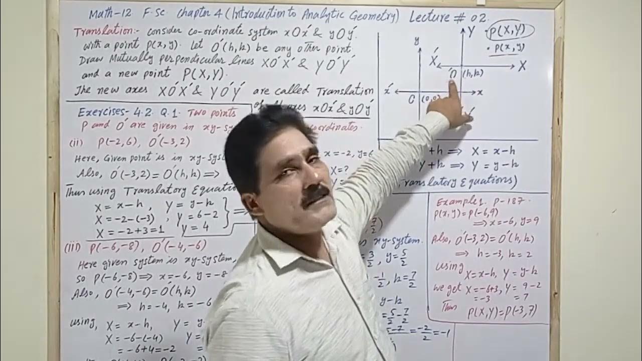 Lecture 3 | Exercise 4.2, Part-1 | Chapter 4 | 12th | PC Lectures | Dr Abdur Rehman (HOD) - YouTube