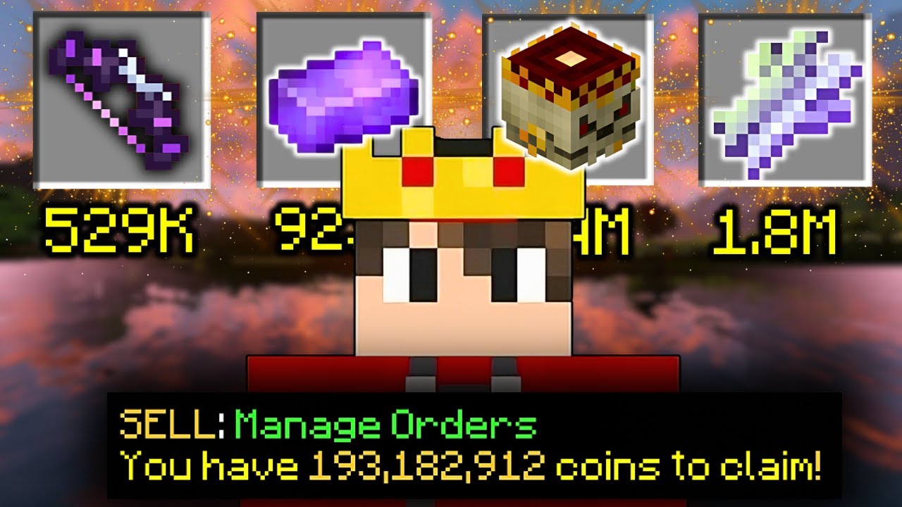 The BEST Early-Game Bazaar Flips EVER In Hypixel Skyblock.. - YouTube