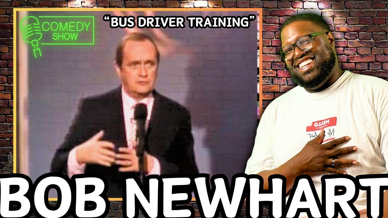 Bob Newhart - Bus Driver Training REACTION #comedy | Watch With Me ...
