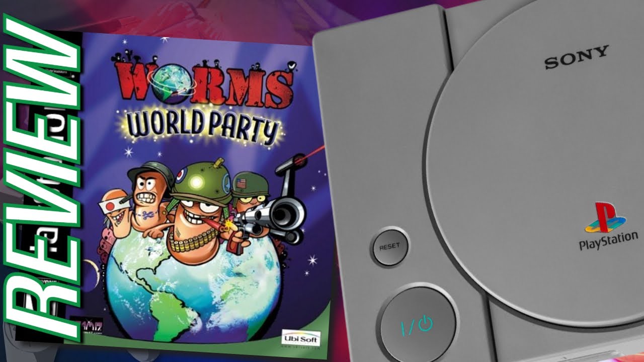 Worms World Party PS1 Review - YouTube