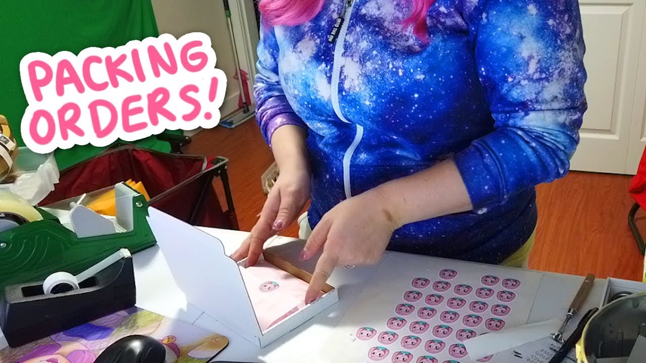 Packing the First Orders! - YouTube