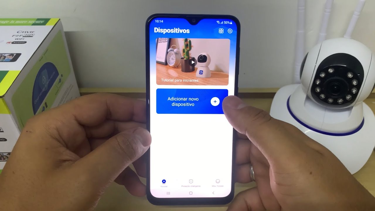 CONFIGURE VOCÊ MESMO SUA CÂMERA ROBÔ WI-FI YOOSEE - MUITO PRÁTICO - YouTube