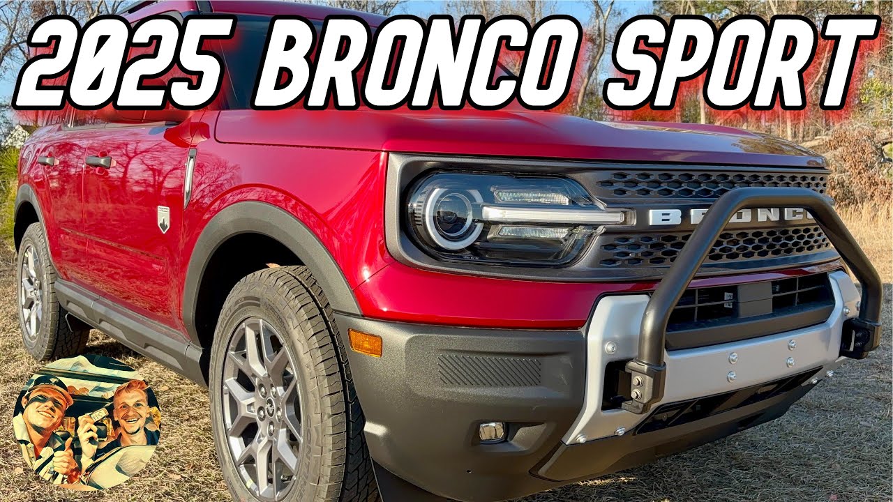 2025 FORD BRONCO SPORT BIG BEND REDESIGNED: BLACK DIAMOND PACKAGE, RUBY ...