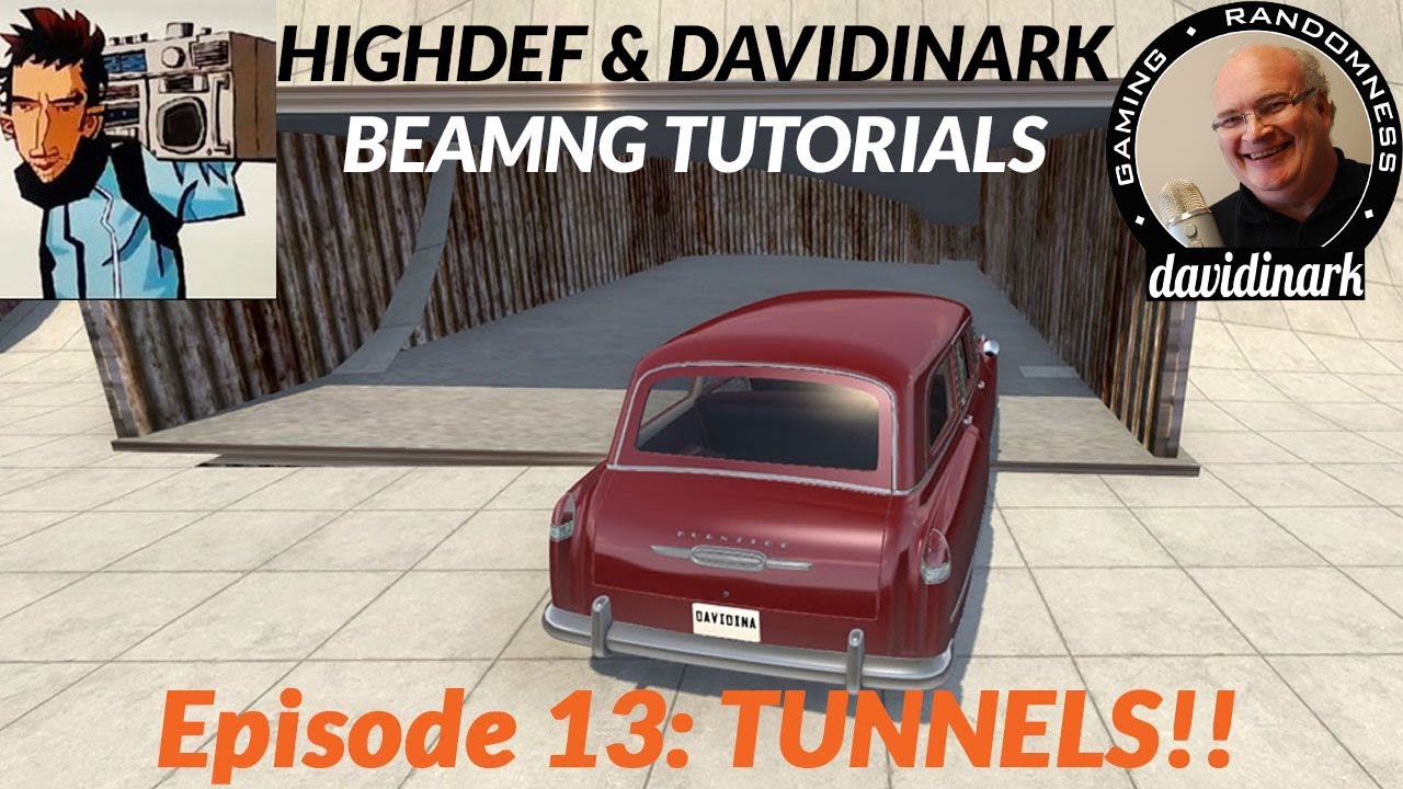 BeamNG Drive Modding | EP13: TUNNELS!! - YouTube