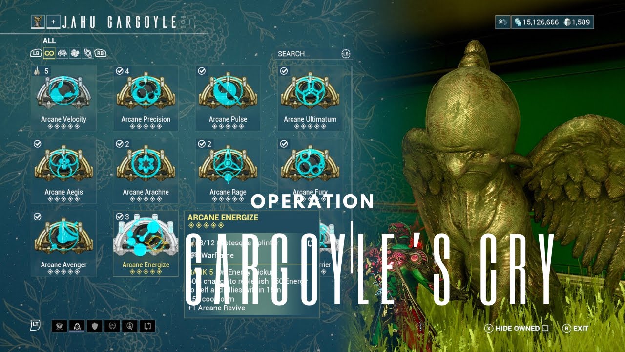 Gargoyles cry event Warframe - YouTube