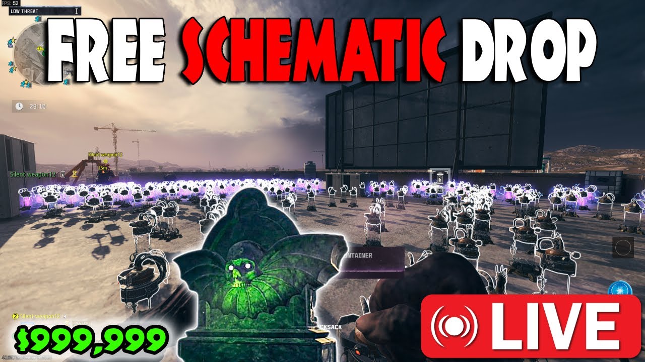 MW3 Zombies Dropping Free Schematics For Everyone (Help Stream) THANKS ...