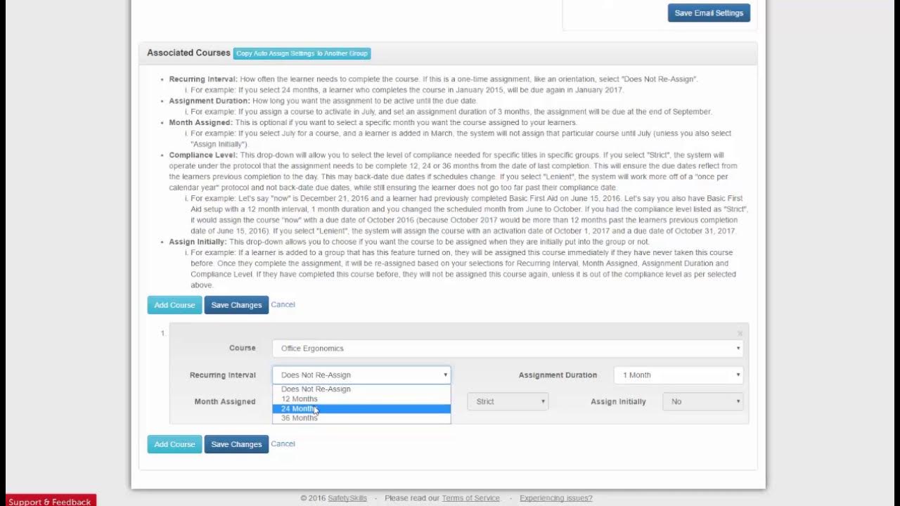 20 - How to Assign Training Using Automatic Assigning - YouTube
